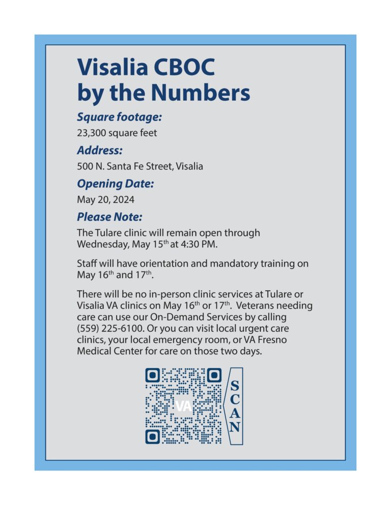 🎉 Grand Opening of Visalia Community-Based Outpatient Clinic (CBOC ...